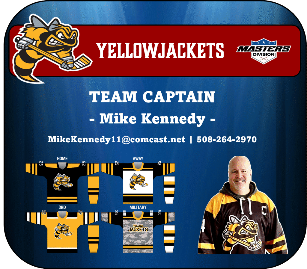 Yellowjackets – South Shore Classics Hockey League